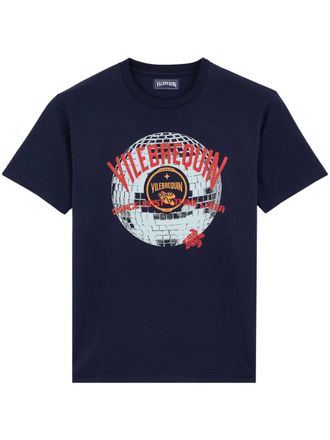 Vilebrequin t-shirt Disco Ball - Bleu