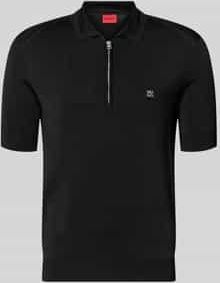 HUGO BOSS Regular Fit Poloshirt aus Viskose-Mix Modell SAYFONG-4