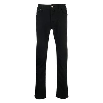 Jacob Cohen Homme, Jeans, Noir, Taille: W33 Jeans Droits Noirs