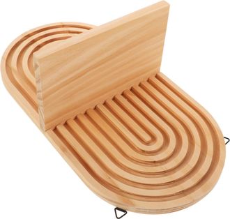 Heallily Boho-Wandregal aus Holz, platzsparend, für Wohnzimmer, Schlafzimmer, Heimdekoration, einfach zu installieren, natürliches Kiefernmaterial