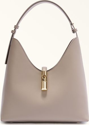 Furla Goccia Schultertasche M Linen Sidney-kalbsleder Damen