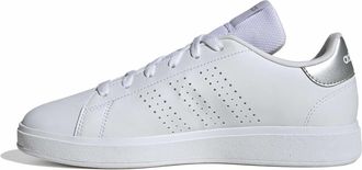 adidas Damen Advantage Base 2.0 Shoes Schuhe, FTWR White/FTWR White/Silver met, 38 2/3 EU