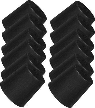 Soimiss TEHAUX 12 Sätze Konische Kunststoff-möbelfüße mit Schrauben Runde Ersatzbeine für Sofa Bett Kommode Stabile Geräuschreduzierende Couch-Beine mit Rutsc