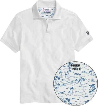 Saint Barth Homme, Tops, Blanc, Taille: XL Polo Charles