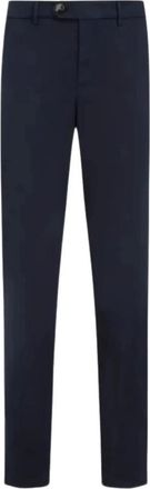 Brunello Cucinelli Homme, Pantalons, Bleu, Taille: 2XL Pantalon Coupe Italienne Teint en Pi&egrave;ce