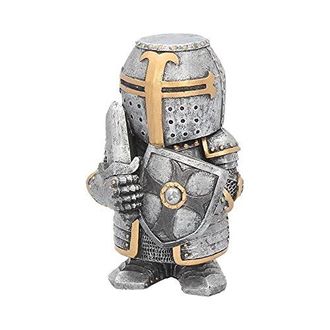 Nemesis Now B0706B4 Sir Defendalot Figur 11cm Silber Harz One Size