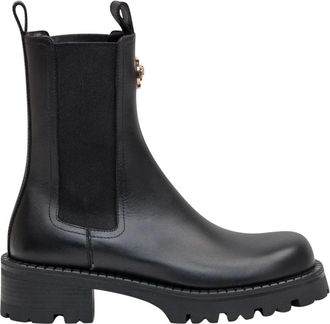 Versace Femme, Chaussures, Noir, Taille: 36 EU Alia Chelsea Bottes