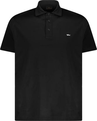 Paul & Shark Homme, Tops, Noir, Taille: XL Polo en coton Aqua Touch