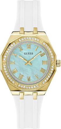Guess Femme, Accessoires, Blanc, Taille: ONE Size Montre Analogique