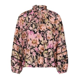 Kaffe Csarina Bluse - - Blouses & Shirts - Damen - Mehrfarbig - M