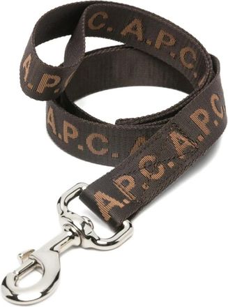 A.P.C. A.p.c., Femme, Sacs, Brun, Taille: ONE Size Laisse avec logo Toutou