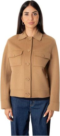 Max Mara Fiero Jacket - Femme - Vestes - Brun - Taille: 38 FR