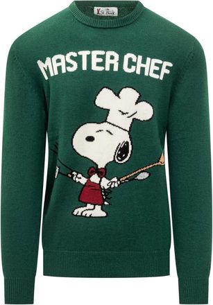 MC2 Saint Barth Homme, Pulls, Vert, Taille: XL Heron Crewneck Sweater