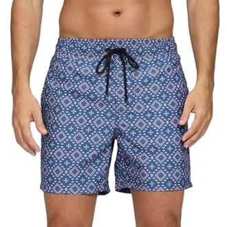 Generic HUIWDP Short de bain d&eacute;t&eacute; &agrave; s&eacute;chage rapide pour homme, A18, 5XL