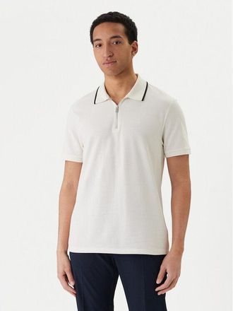 Calvin Klein Poloshirt LV04LF214G &Eacute;cru Regular Fit