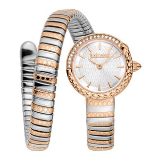 Just Cavalli Femme, Accessoires, Multicolore, Taille: ONE Size Cerchio Snake Watch Jc1L301M0075