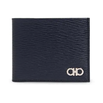 Ferragamo Revival Ganc Wallet - - Accessories - Herren - Blau - ONE SIZE