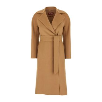 Max Mara Femme, Manteaux, Brun, Taille: 32 FR Cles Coat
