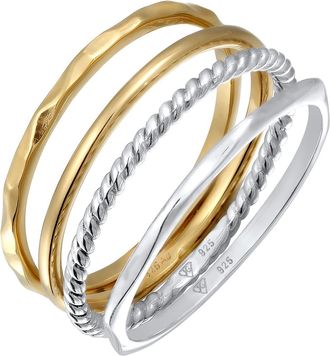 Elli Ring-Set Bi-Color