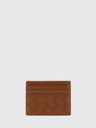 Bottega Veneta Flacher Kartenhalter aus geflochtenem Nappaleder mit 7 F&auml;chern