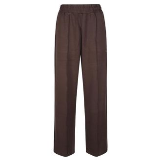 Hinnominate Hinnominate - Wide Pantalons - Femme - Pantalons - Brun - Taille: 40 FR