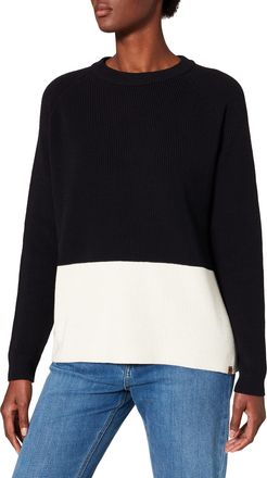 Camel Active Camel Active Womenswear Damen 3095686k09 Pullover, Schwarz, M EU