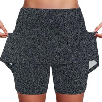 Generic Jupe Longue Multicolore Jupes Longues Boheme Enceinte Moulante Poudré Dentelle Chino Classique Balancoire Charleston Mode Sirène Printemps Large Princ