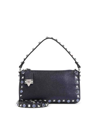 Valentino Garavani Sac Port&eacute; &Eacute;paule - Bleu Fonc&eacute;