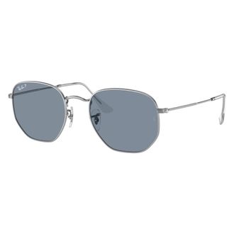 Ray-Ban unisex, Accessoires, Gris, Taille: 51 MM Hexagonal Lunettes de soleil
