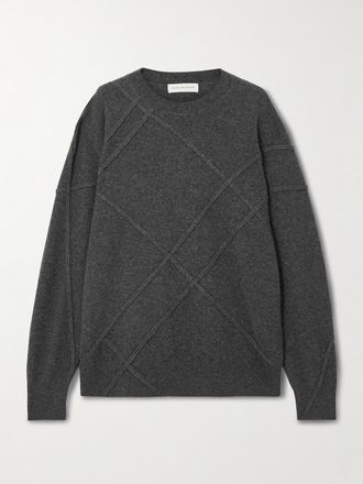 Dries Van Noten Pull En Cachemire - Gris