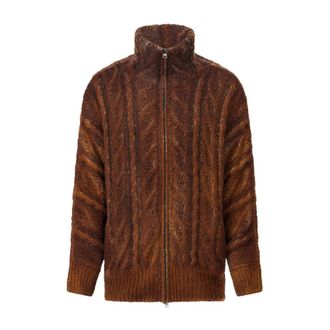 Avant Toi Herren, Strickwaren, Braun, LGr&ouml;&szlig;e