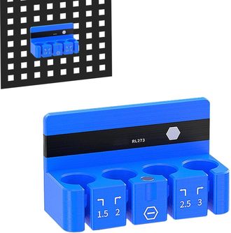 Generic Magnetischer Schraubendreherhalter | Fahrrad Reparatur Werkzeugregal | Platzsparende Fahrrad Reparatur Werkzeug Organizer f&uuml;r Regalbohrerbitschl&uuml;ssel 