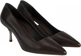 Desa Escarpins Classiques Woman - Cuir Verni, Talon Aiguille, &agrave; Enfiler, Respirants | Brun - 39