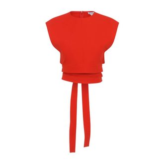 Alaia Femme, Blouses et Chemises, Rouge, Taille: 38 FR Hauts