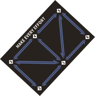 Generic Trainingsmatte F&uuml;r Fu&szlig;ball Schritte - Tragbare Trainingsmatte, Athletische Trainingsmatte | Trainingsballkontrolle Ausr&uuml;stung, Pra Ausr&uuml;stung