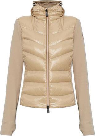 Moncler Veste Grenoble Performance & Style - Femme - Vestes - Beige - Taille: 36 FR