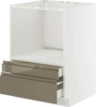 IKEA METOD / MAXIMERA Unterschr. für Kombimikro.+Schubl