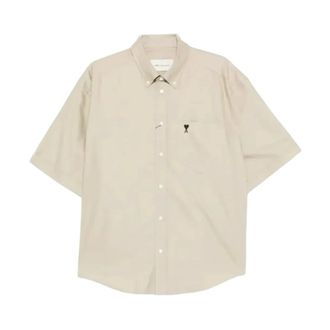 Ami Herren, Shirts, Beige, 2XLGr&ouml;&szlig;e