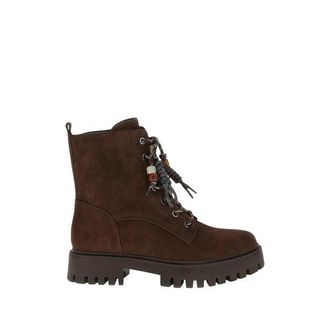 Guess Bottines &agrave; lacets en cuir daim