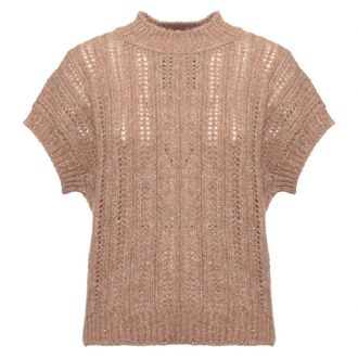 PESERICO Alpaka-Mischung Pullover - - Knitwear - Damen - Beige - S