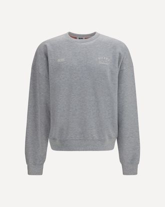 GCDS Crewneck Sweatshirt with back logo Male XL