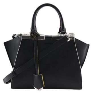 Fendi Pre-owned Vintage Lederhandtasche - - Pre-owned - Damen - Schwarzk - ONE SIZE