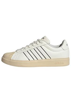 adidas Homme STREETTALK Shoes, Off White/Off White/Sand strata, 36 EU