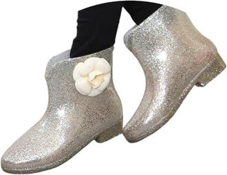 Generic Bottes caoutchouc pour homme et femme Chaussures travail en plein air jardin Confortable Antid&eacute;rapant Compris la Semelle int&eacute;rieure S&eacute;chage ultra-rapi