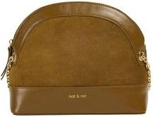 Nat & Nin Sac Juliet en cuir su&eacute;d&eacute;