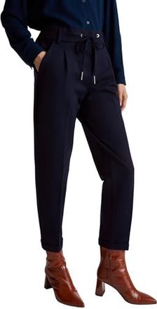 Benetton Pantalon 4di4df00j, Bleu Nuit 016, XXS Femme