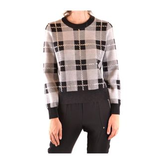 Michael Kors Rundhals-Strickpullover - - Knitwear - Damen - Grau - M