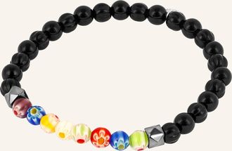 Tateossian Tateossian Armband Millefiori Semi-Precious schwarz