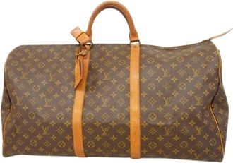 Louis Vuitton unisex, Pre-owned, Brun, Taille: ONE Size Pre-owned Keepall 60 Boston Bag