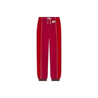 Gucci L&auml;ssige Loungewear-Hose - - Trousers - Damen - Rot - L